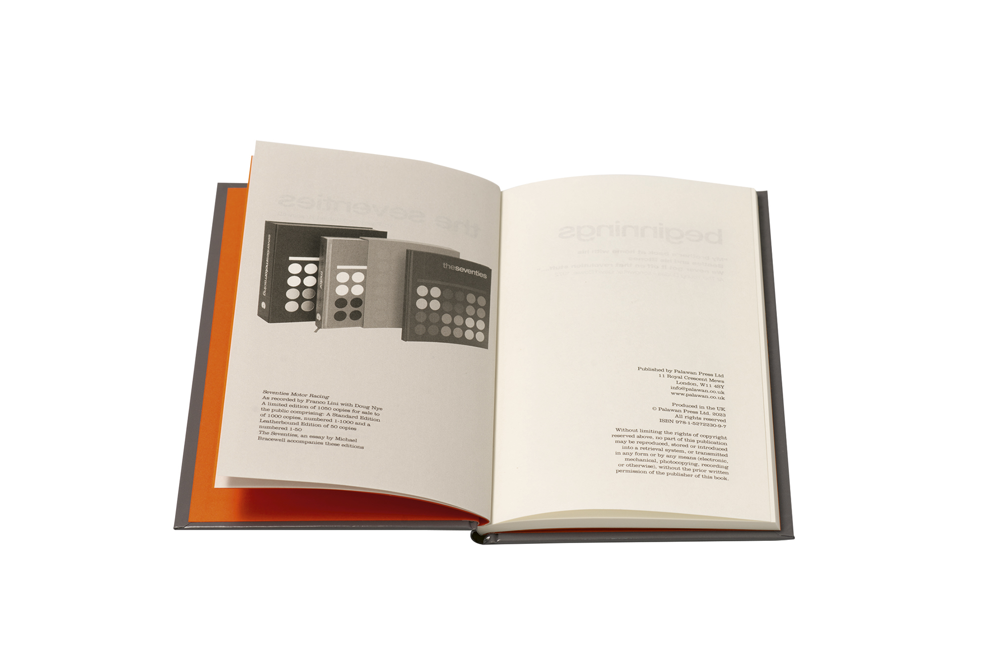 Seventies - Text Only Edition - Palawan Press Publishing